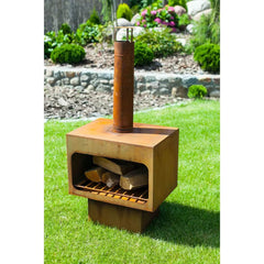 Gardeco Extra Large Rana (Frog) Mexican Chiminea In Dark Grey ...